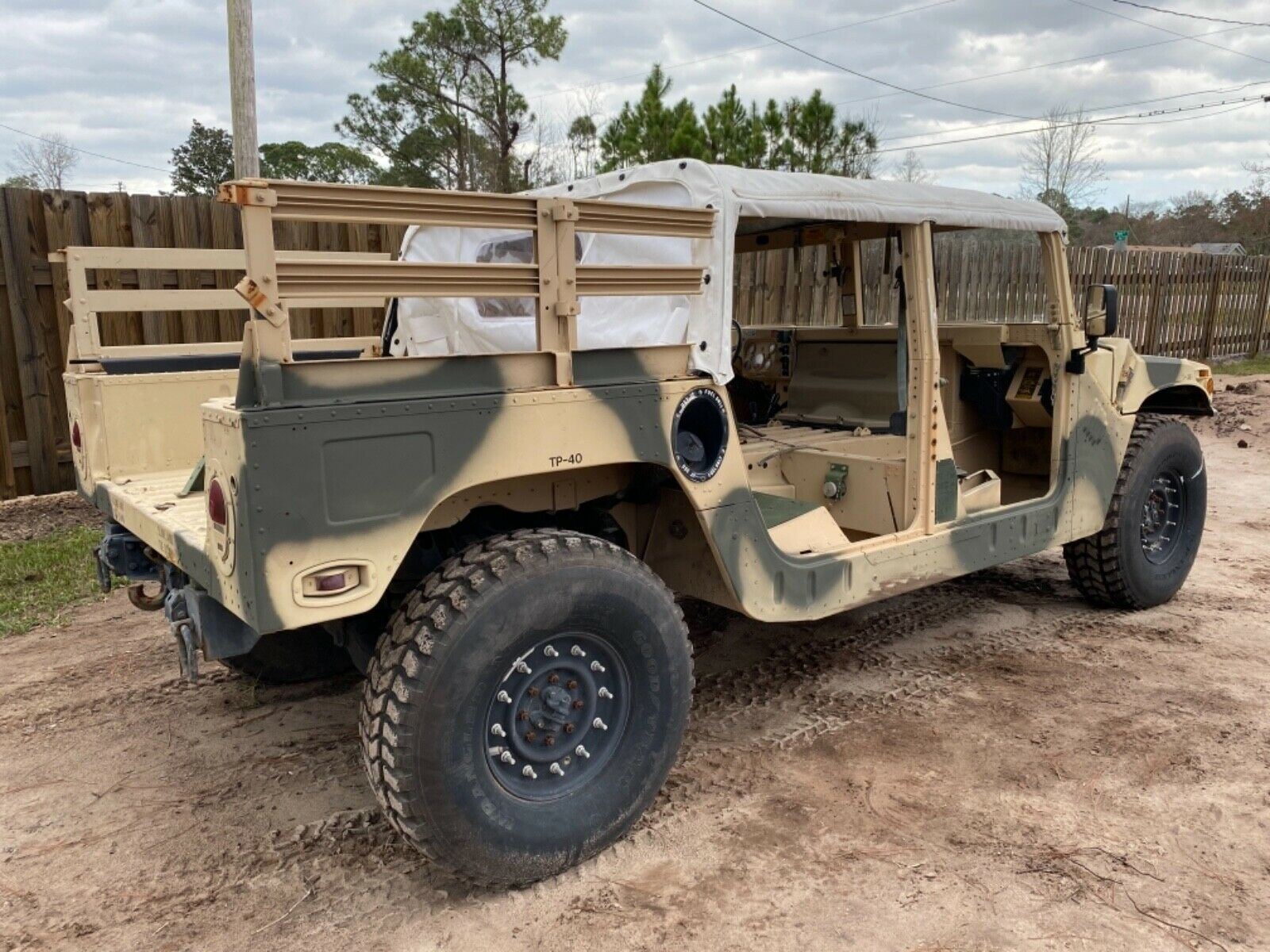 2001 Hummer Humvee H1 M1123 Military [previously armored] for sale