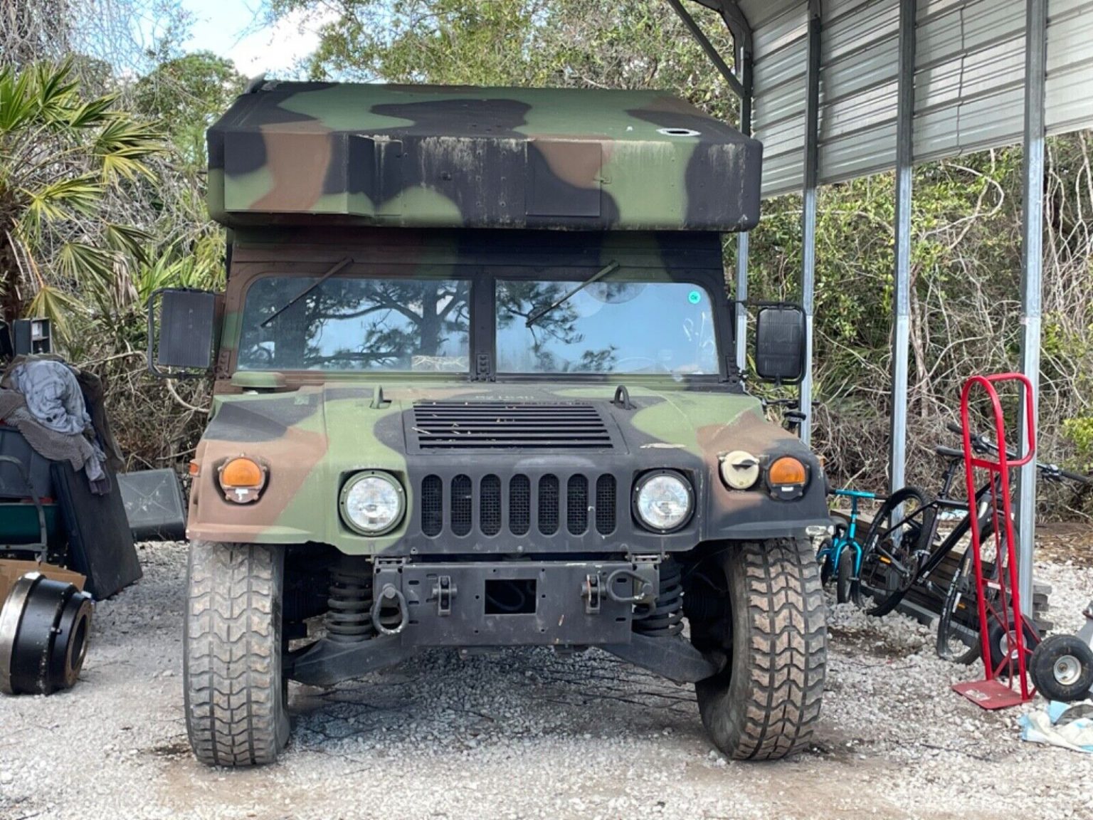 2001 AM General M997a2 6.5L Diesel Hmmwv New X-Doors, Humvee H1 Hummer ...