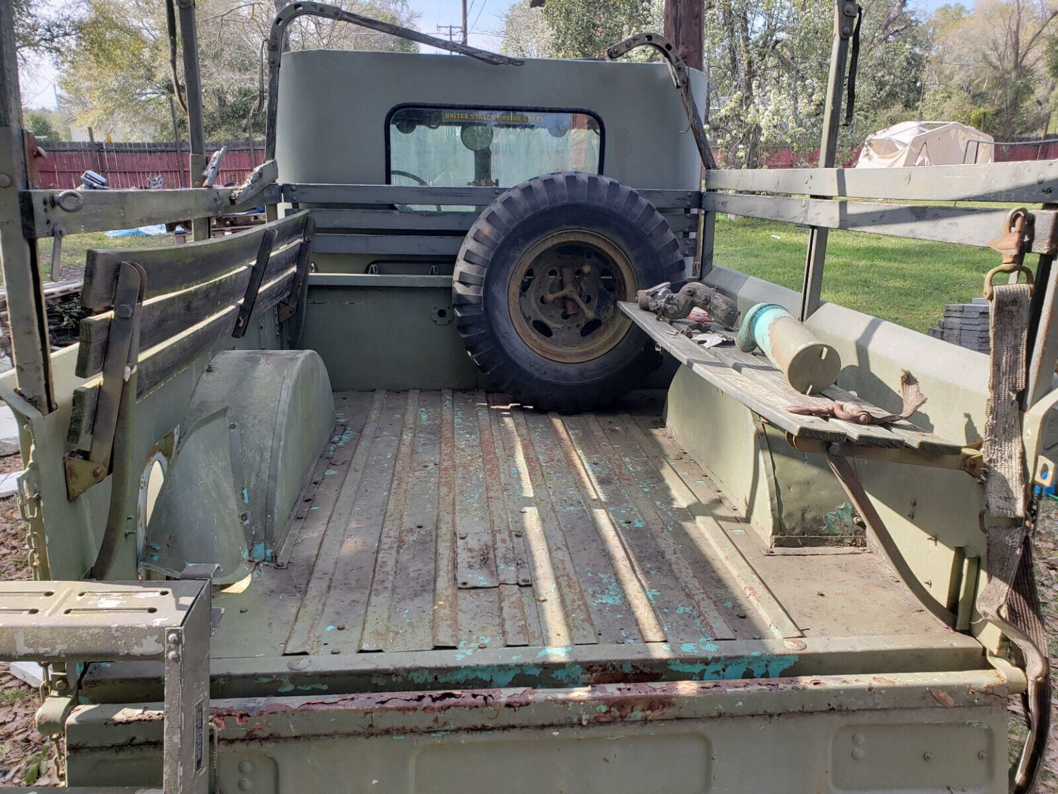 Military Vehicle,51 Dodge M37,troop Seats,braden Winch,all Original and ...