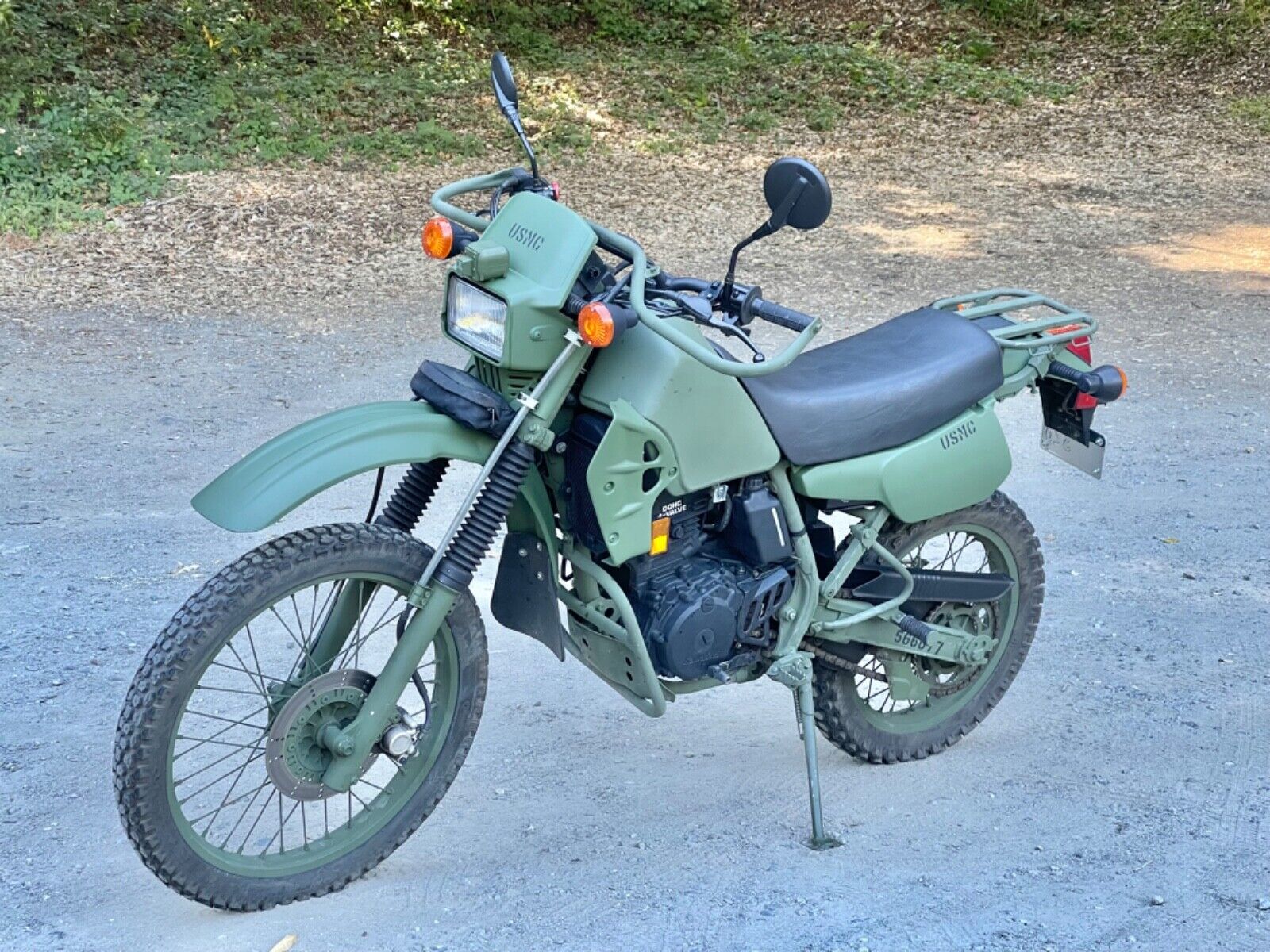 1992 M1030 USMC Hayes/kawasaki Military Motorcycle – Like New From ...