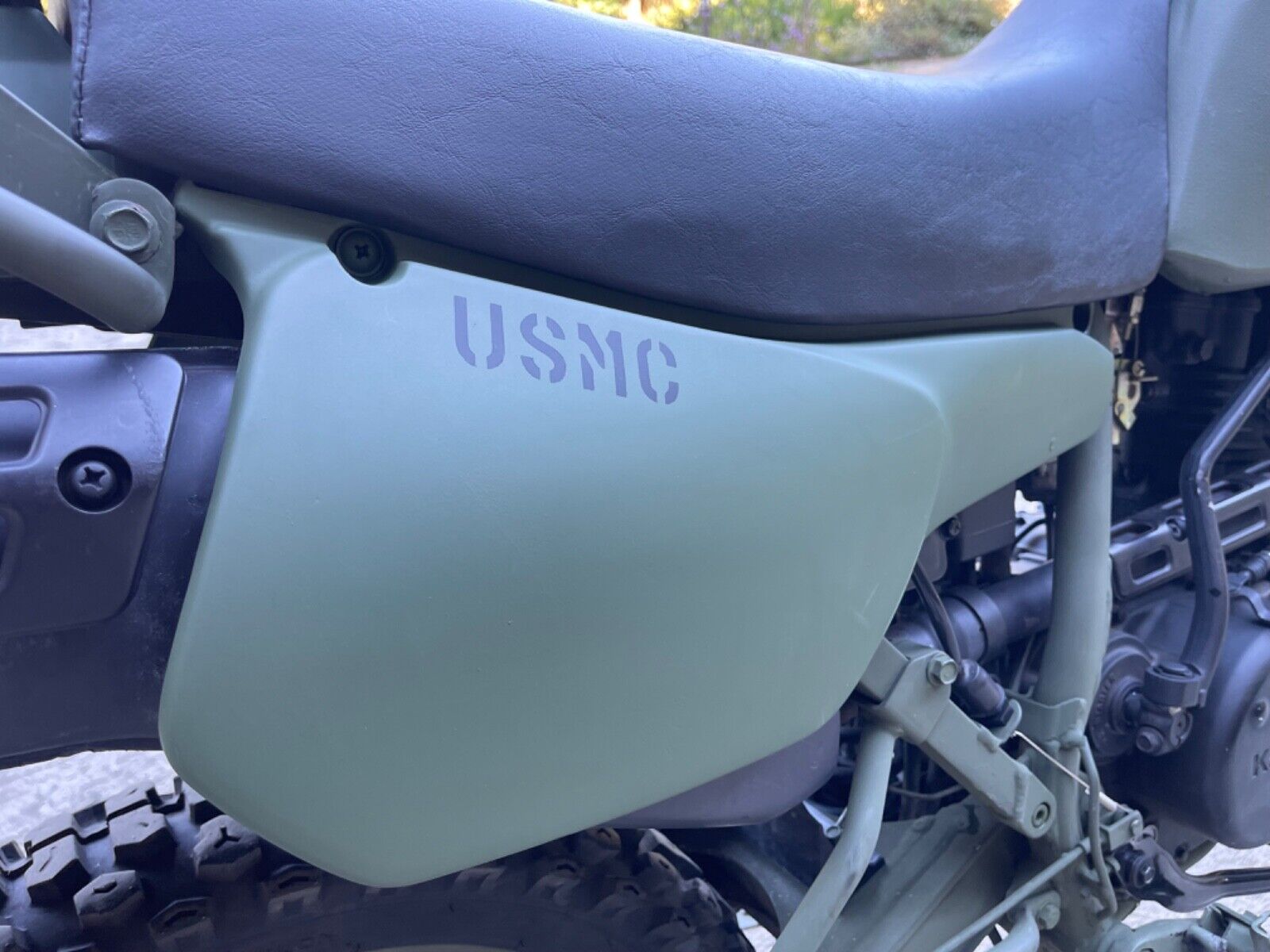 1992 M1030 USMC Hayes/kawasaki Military Motorcycle – Like New From ...