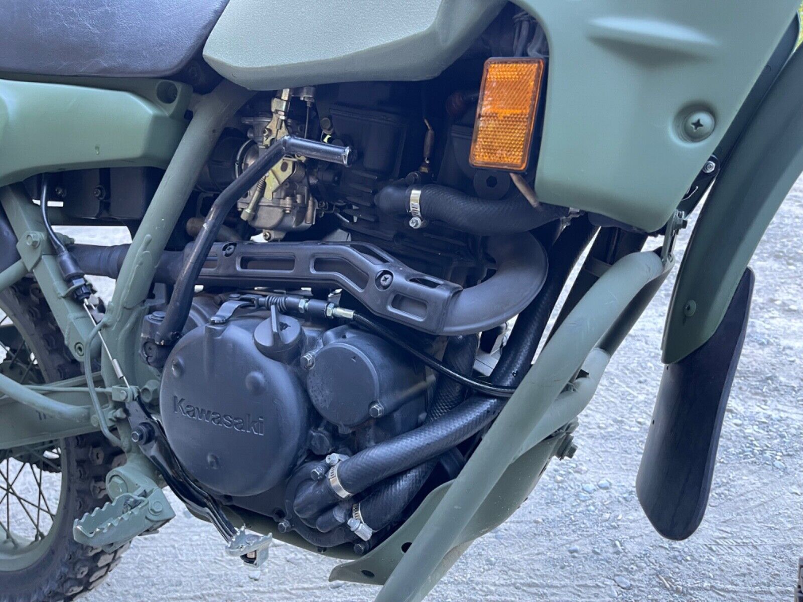 1992 M1030 USMC Hayes/kawasaki Military Motorcycle – Like New From ...