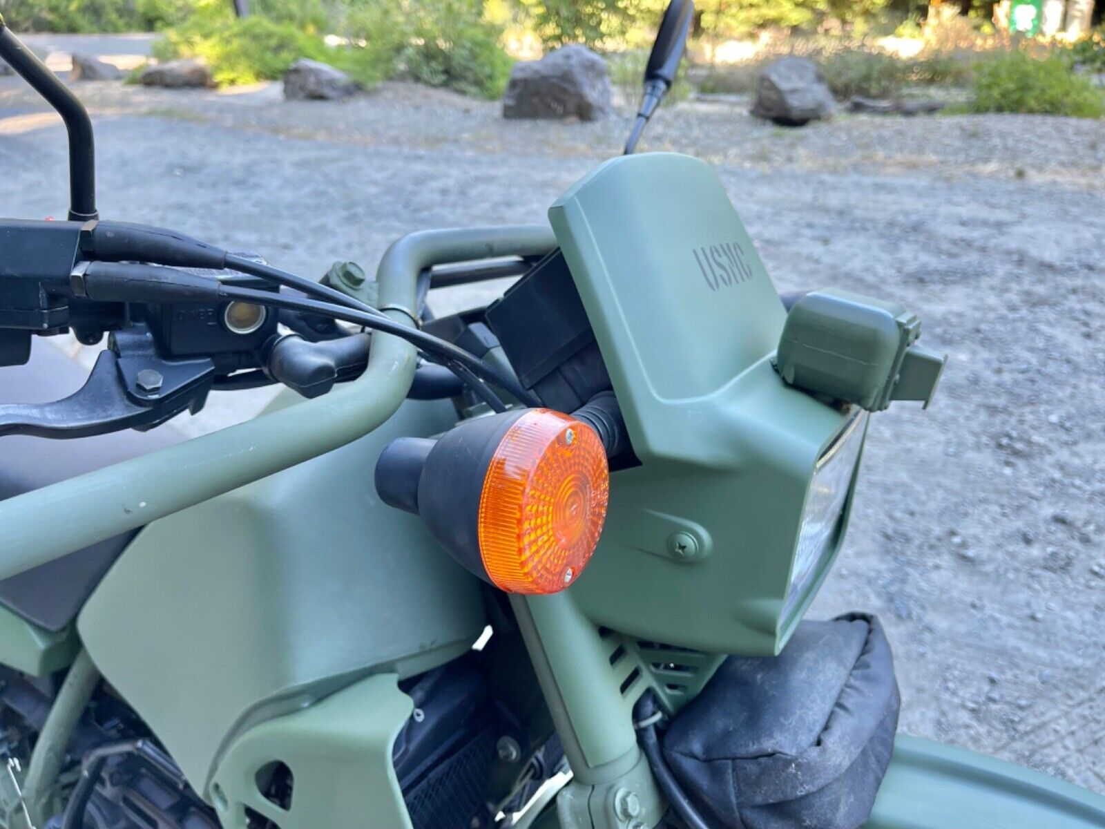 1992 M1030 USMC Hayes/kawasaki Military Motorcycle – Like New From ...