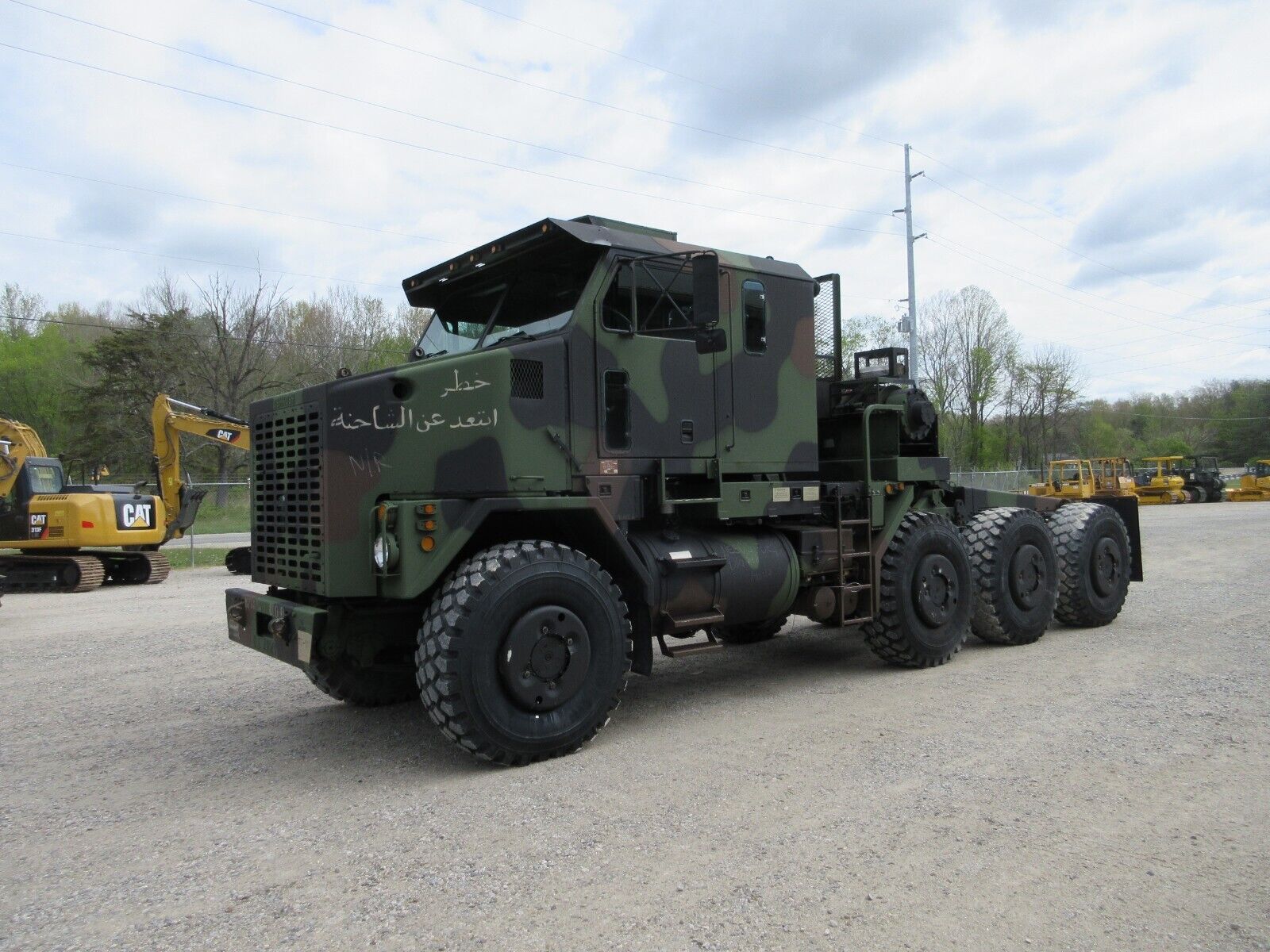 2001 Oshkosh M1070 8×8 Military Recovery Semi HET Truck Off/on Road for ...