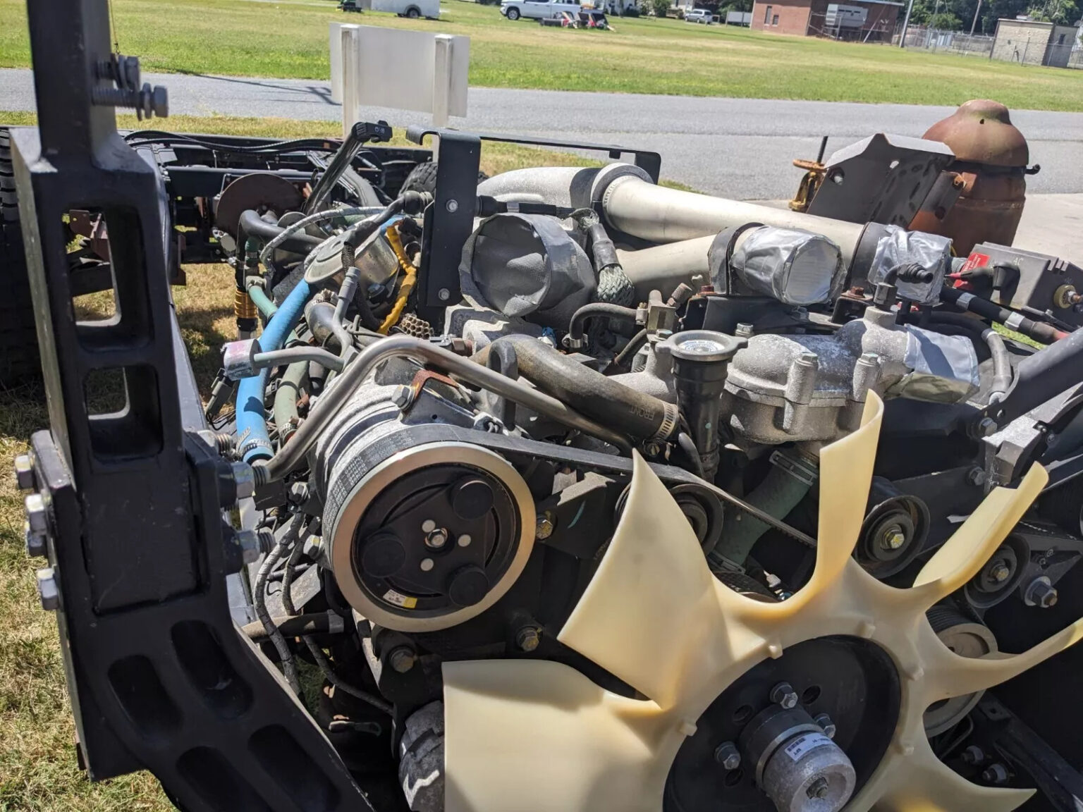 Humvee 2010 Am General ECV2 TYPE 1165 REV D Rolling Chassis 0 Miles for ...